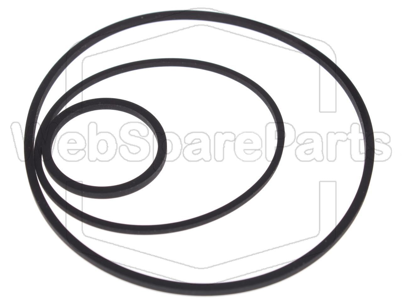 Kit de correias para video gravador Palladium 771/007 – WebSpareParts